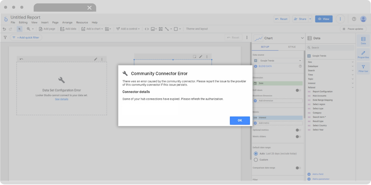 Understanding Looker Studio: Troubleshooting Common Errors
